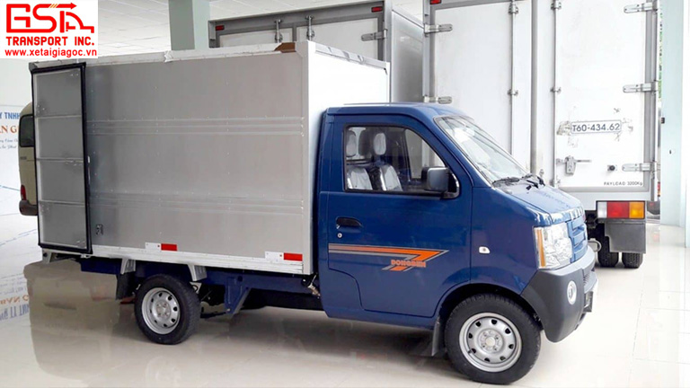 Xe tải DONGBEN DB1021 thùng kín inox giá gốc nhà máy