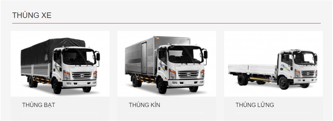 Xe Tải Teraco 190SL 1.9 Tấn Thùng Lửng 6m2 - Xe tải giá gốc