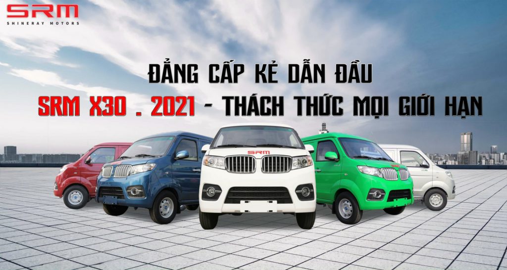 Xe Tải Van SRM X30 V2 2 chỗ 990kg | Giá xe SRM X30 Ưu Đãi