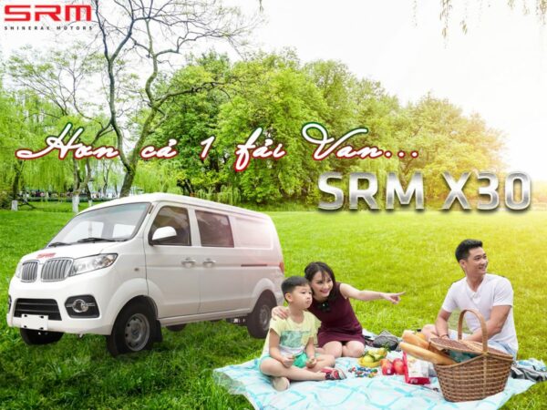 Xe Tải Van SRM X30 V5 5 chỗ | Giá xe SRM X30 Ưu Đãi